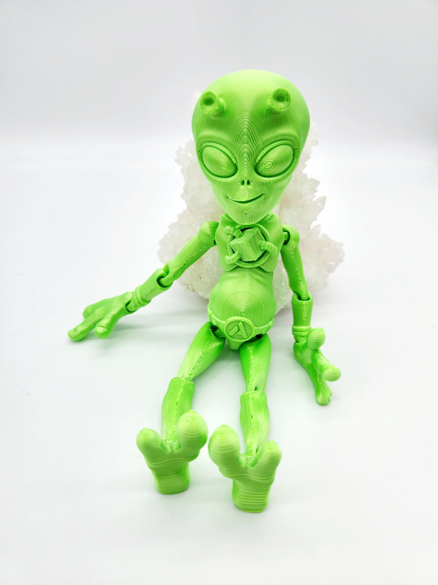 Cubic Alien 3D Print – Enchanted Genie LLC