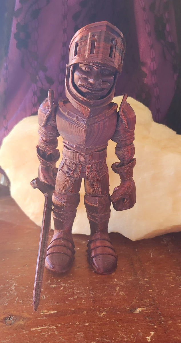 Combat Knight with Sword 3D Print – Enchanted Genie LLC