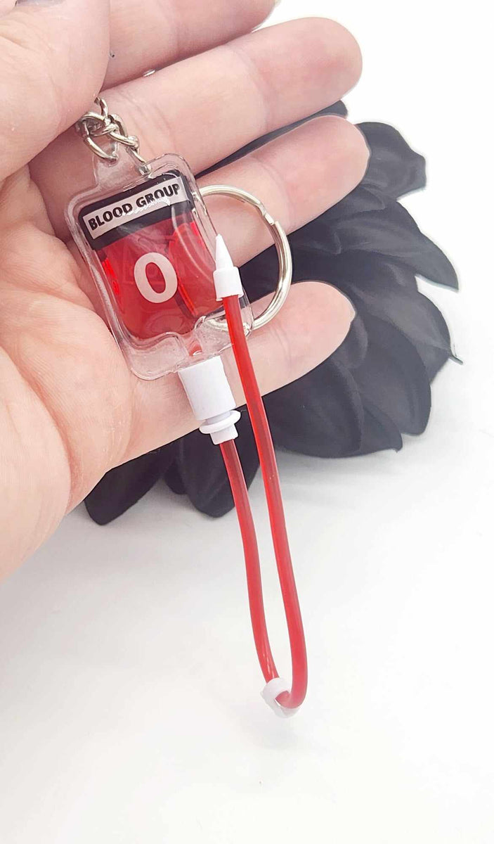 Blood Bag Keychain – Enchanted Genie LLC