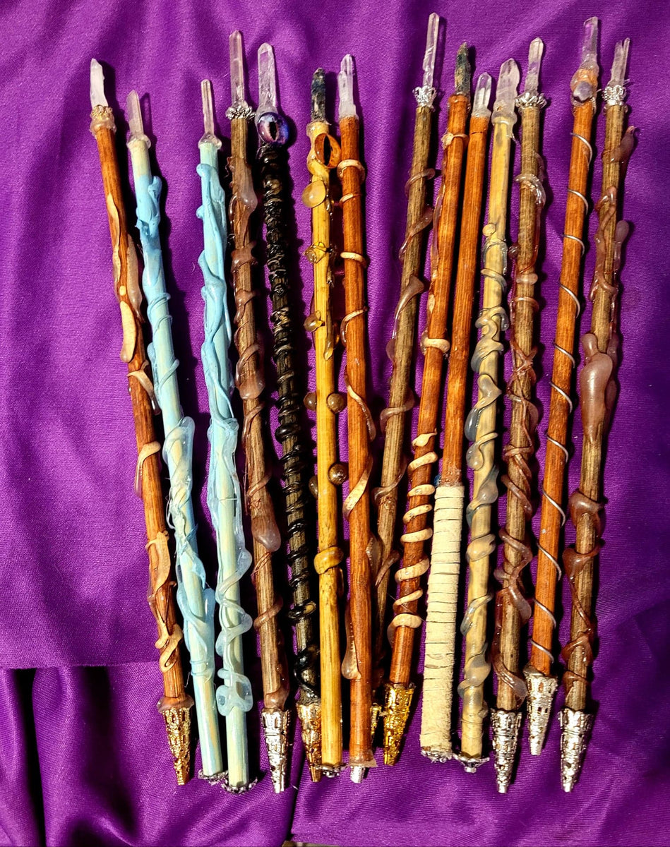 Wooden & Bamboo Wands – Enchanted Genie LLC