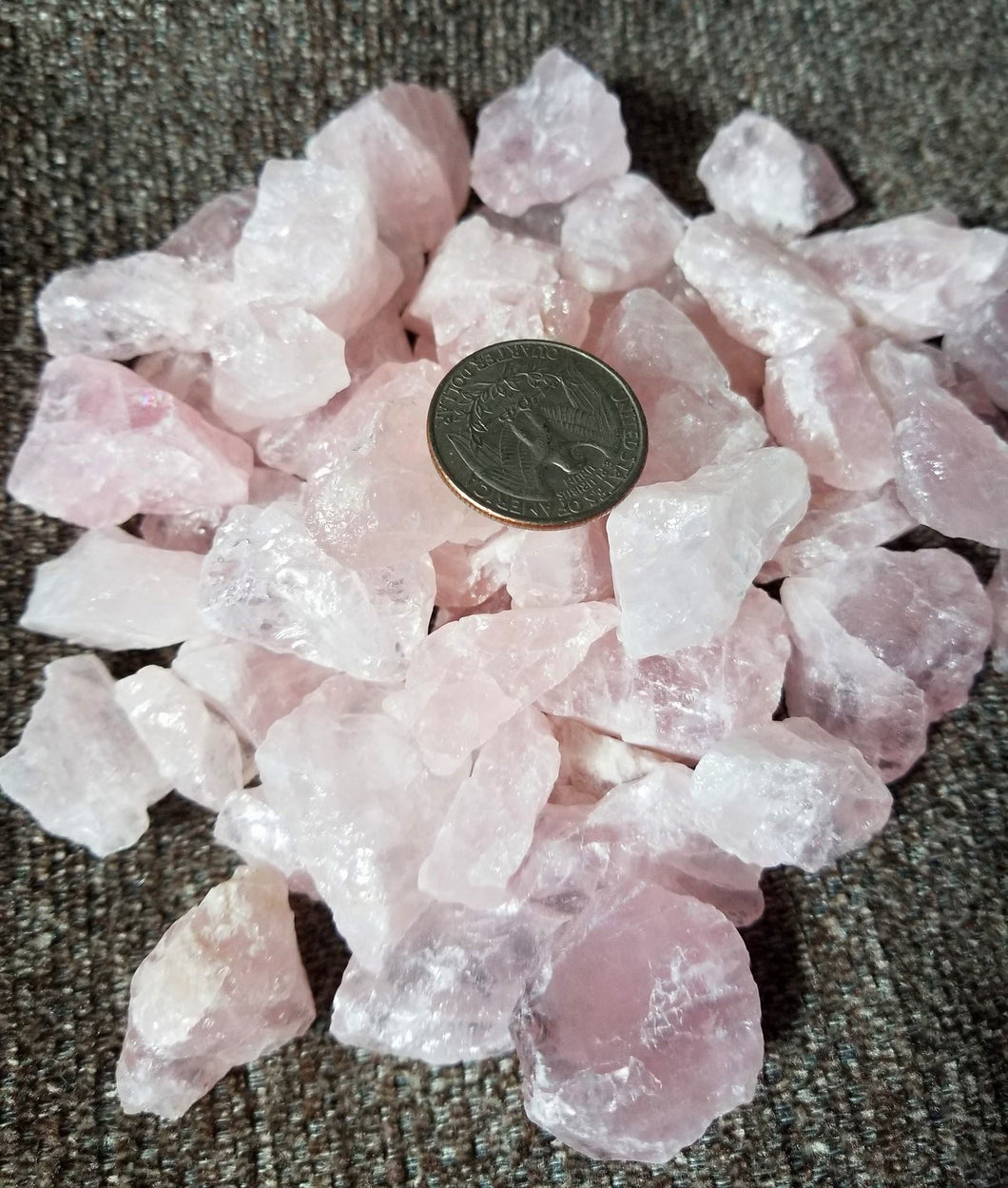 Rose Quartz Raw – Enchanted Genie LLC