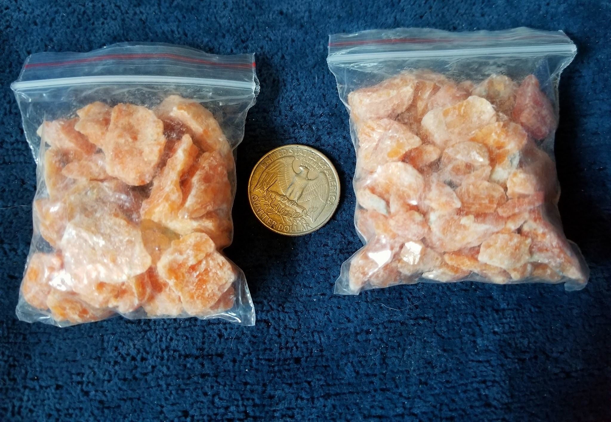 Brazilian Orange Calcite Raw – Enchanted Genie LLC