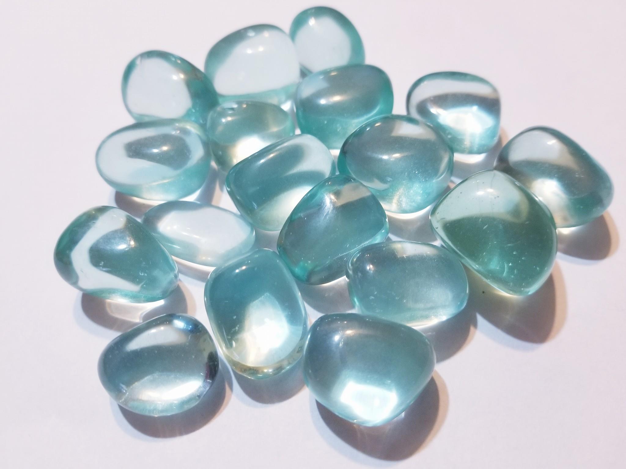 Blue Obsidian Synthetic (Polished/Tumbled) – Enchanted Genie LLC