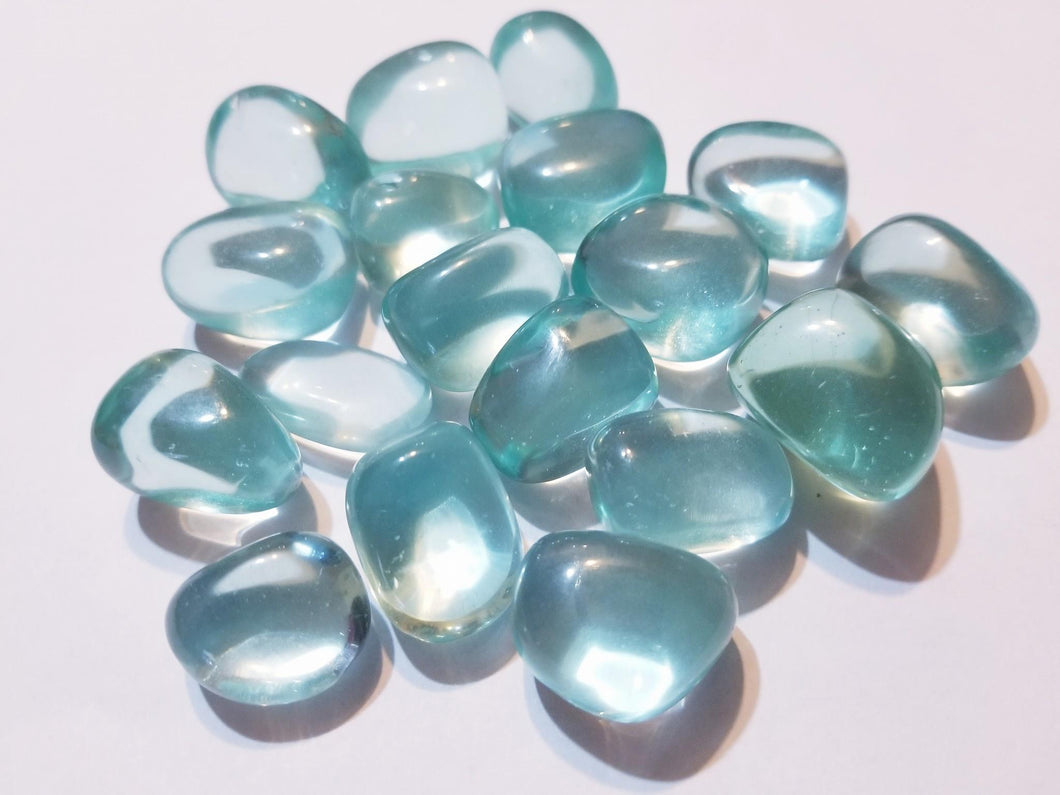 Blue Obsidian Synthetic (Polished/Tumbled) – Enchanted Genie LLC