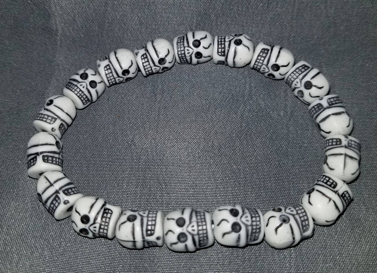 Skull Bracelets (Elastic) – Enchanted Genie LLC