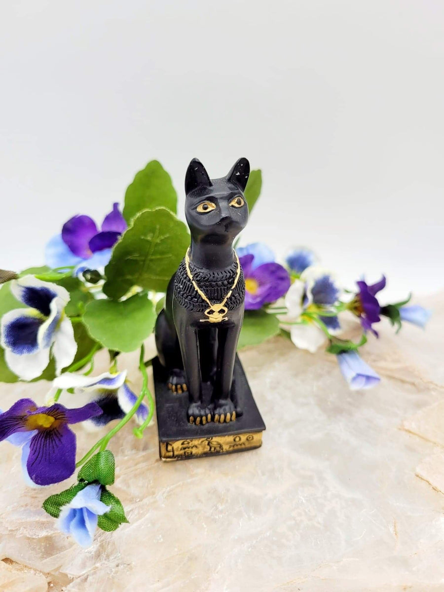 Bast Cat 3.75" Egyptian Statue – Enchanted Genie LLC