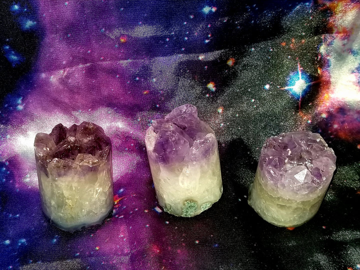 Amethyst Crystal Cylinders – Enchanted Genie LLC
