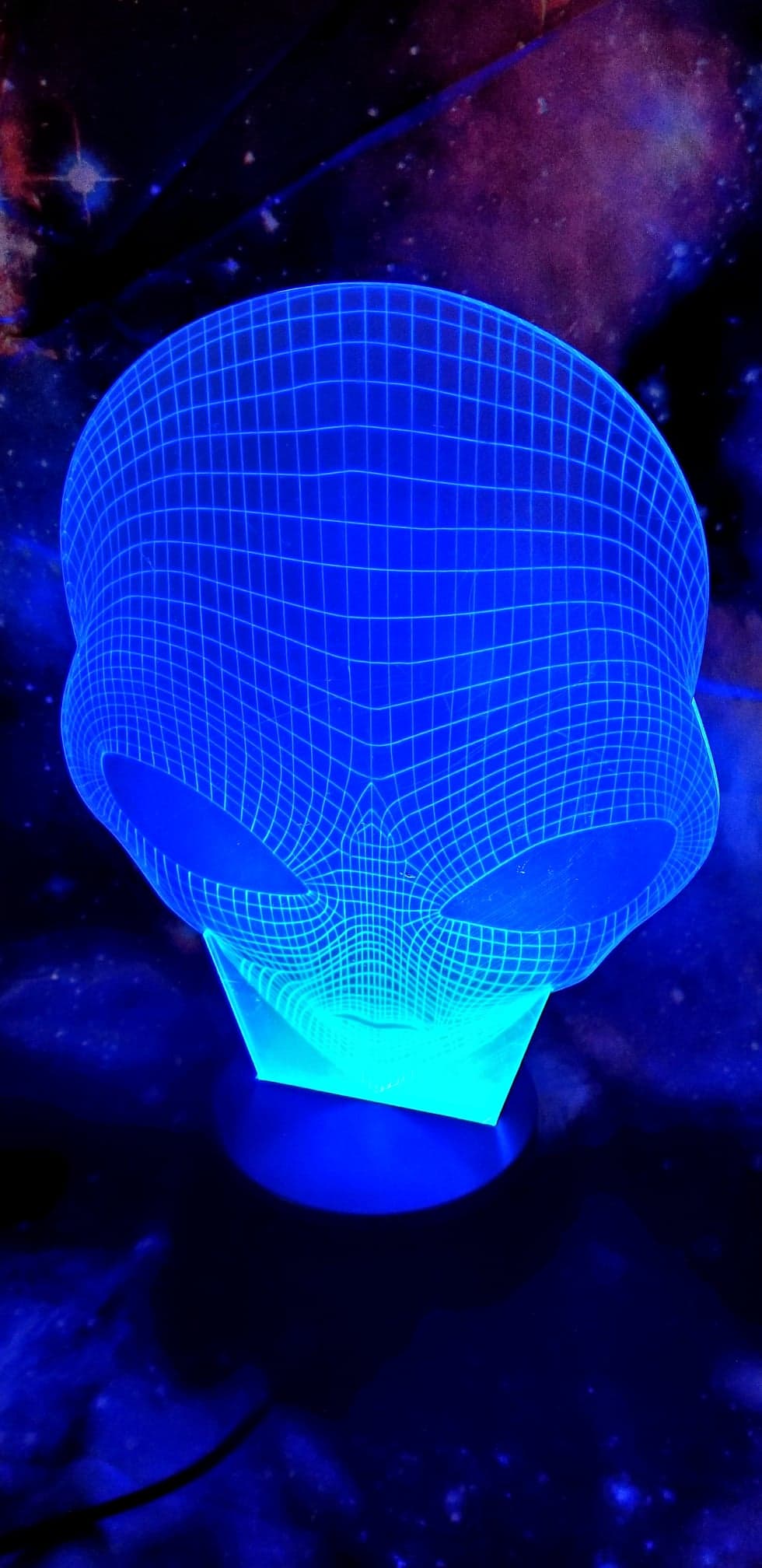 Alien Head Color Changing Lamp – Enchanted Genie LLC