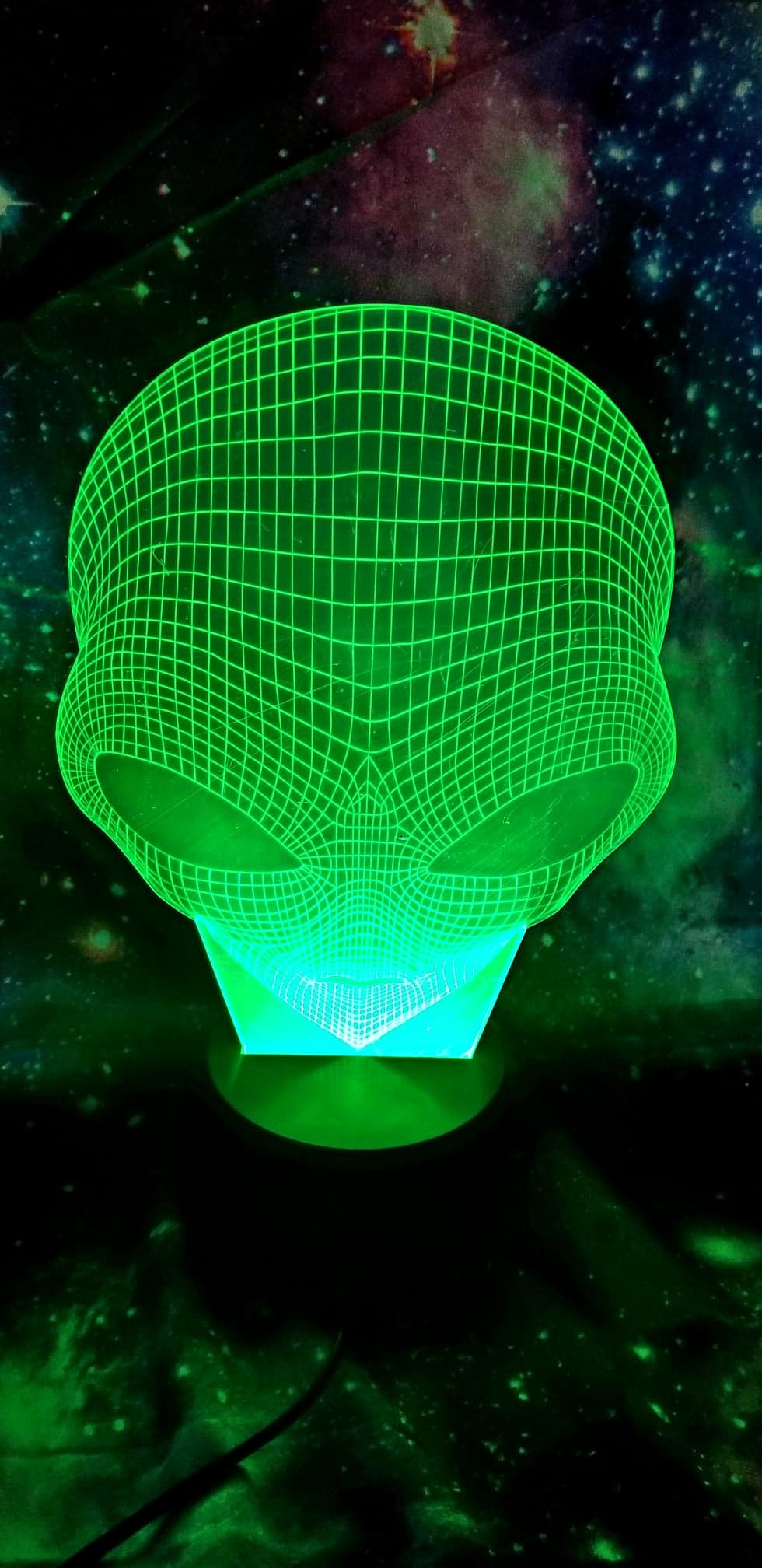 Alien Head Color Changing Lamp – Enchanted Genie LLC