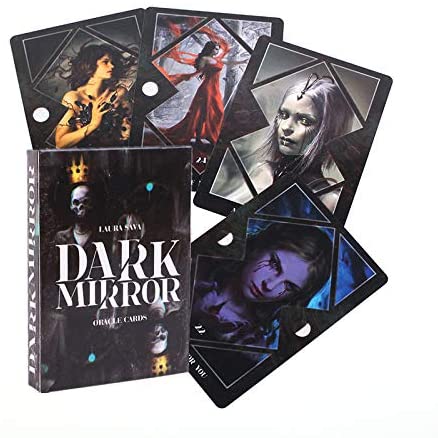 Dark Mirror Oracle Deck By Laura Sava – Enchanted Genie LLC