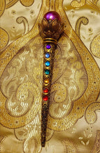 Lotus Chakra Wand 8 1/2" – Enchanted Genie LLC