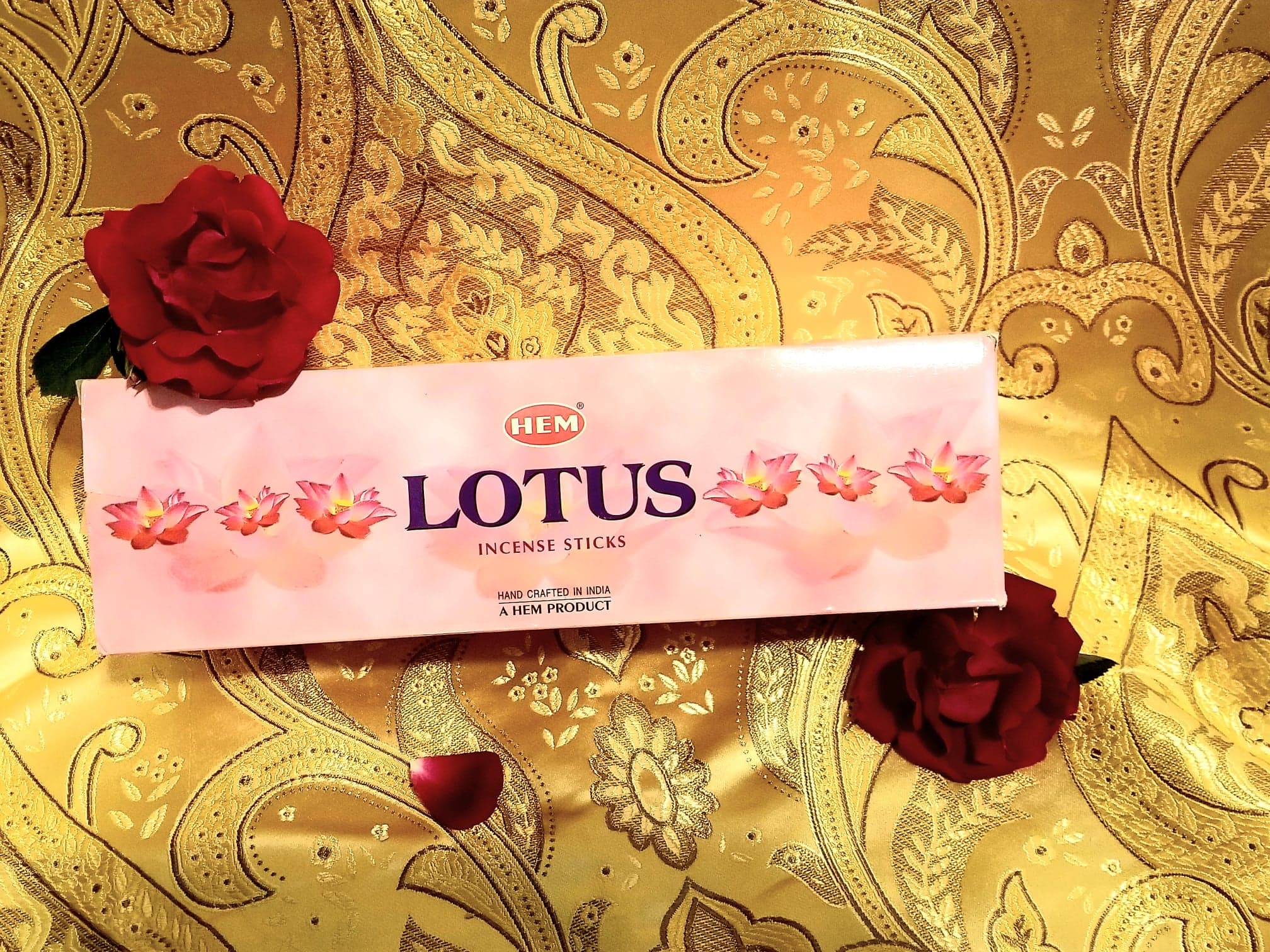 Hem Lotus Incense Sticks 8 gram (8 Pack) – Enchanted Genie LLC