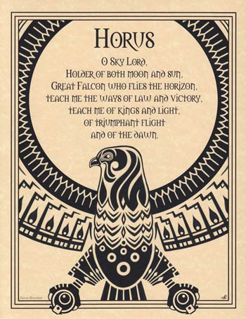 Horus Poster – Enchanted Genie LLC