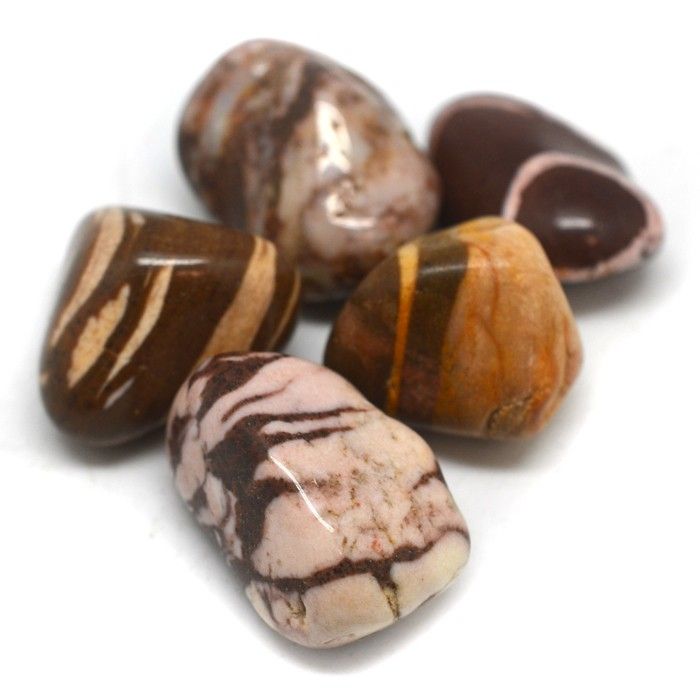 Brown Zebra Jasper Polished – Enchanted Genie LLC