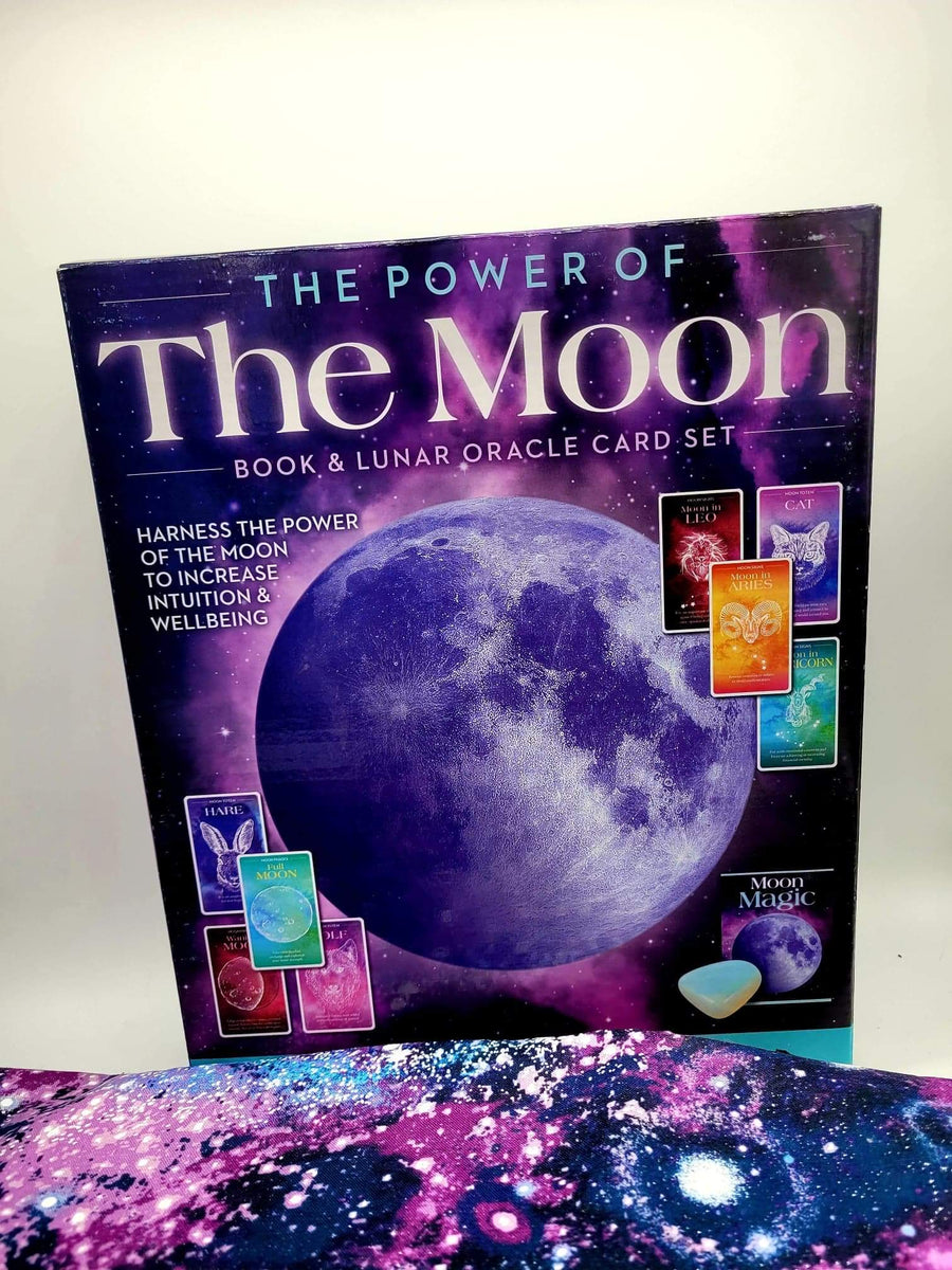 The Power of the Moon Book & Lunar Oracle Card Set – Enchanted Genie LLC